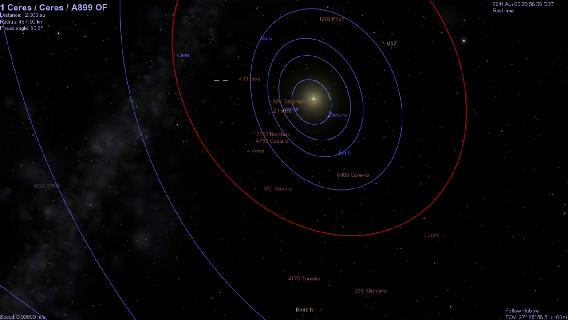 Celestia Space Simulation